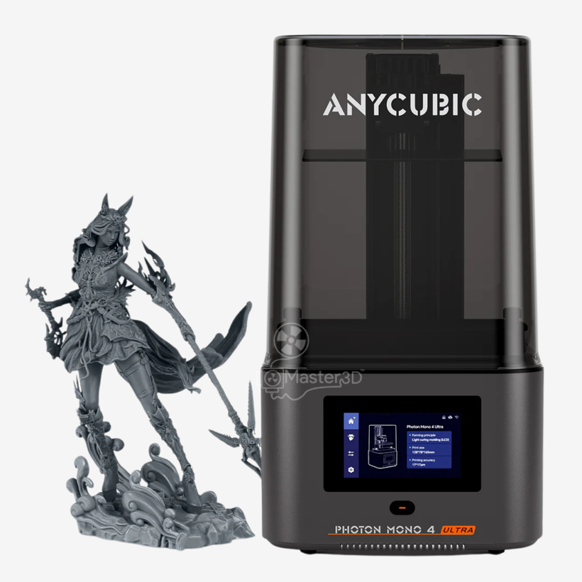 Anycubic Photon Mono 4 Ultra LCD Resin 3D Printer 10K 7″ – Master3D